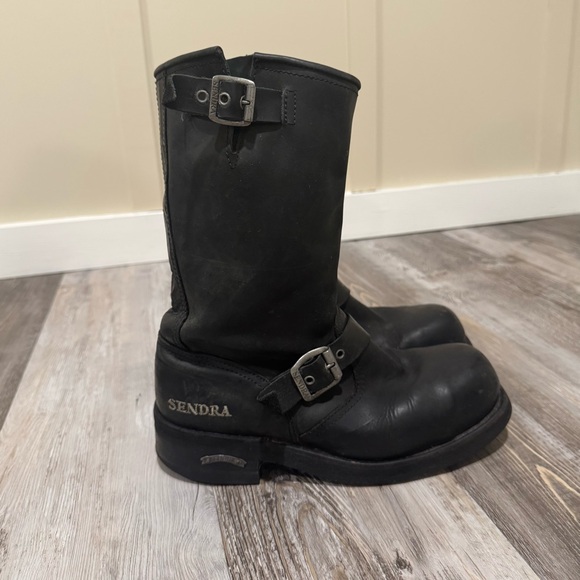Sendra | Shoes | Vintage Sendra Black Leather Boots | Poshmark